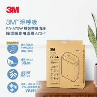 3M 7公升除濕輪式雙效空氣清淨除濕機 FD-A70W的價格推薦 - 2025年4月 | 比價比個夠BigGo