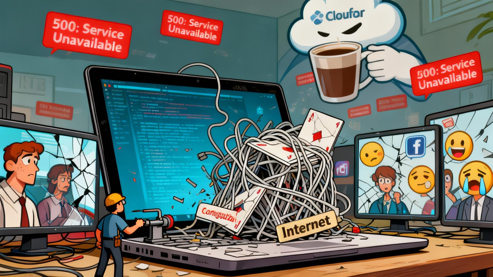 Cloudflare Outage Reveals Internet's Fragile Core After Configuration ...