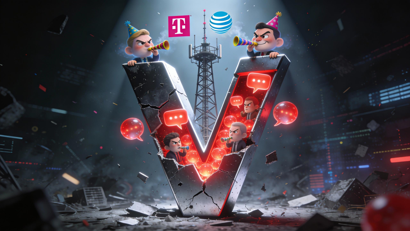 Verizon's Seven-Hour Network Outage Sparks Customer Fury and Rival ...