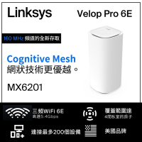Linksys MX6201 Velop Pro 6E的價格推薦 - 2025年9月 | 比價比個夠BigGo