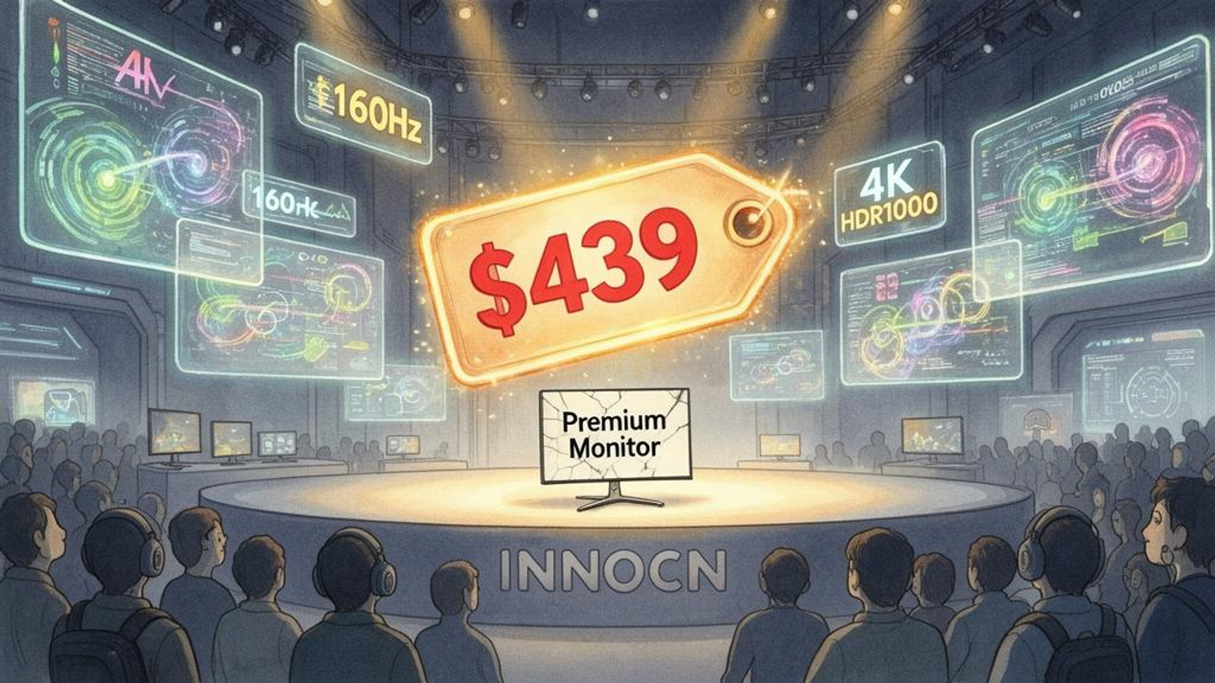 INNOCN Unveils New 4K/160Hz Monitor Model with Doubled Mini LED Zones ...