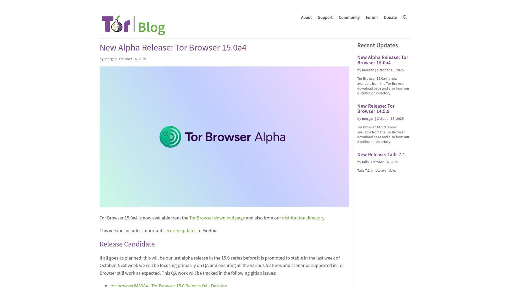 Tor Browser 清除 AI 功能 基於安全與隱私風險考量 — BigGo 財經