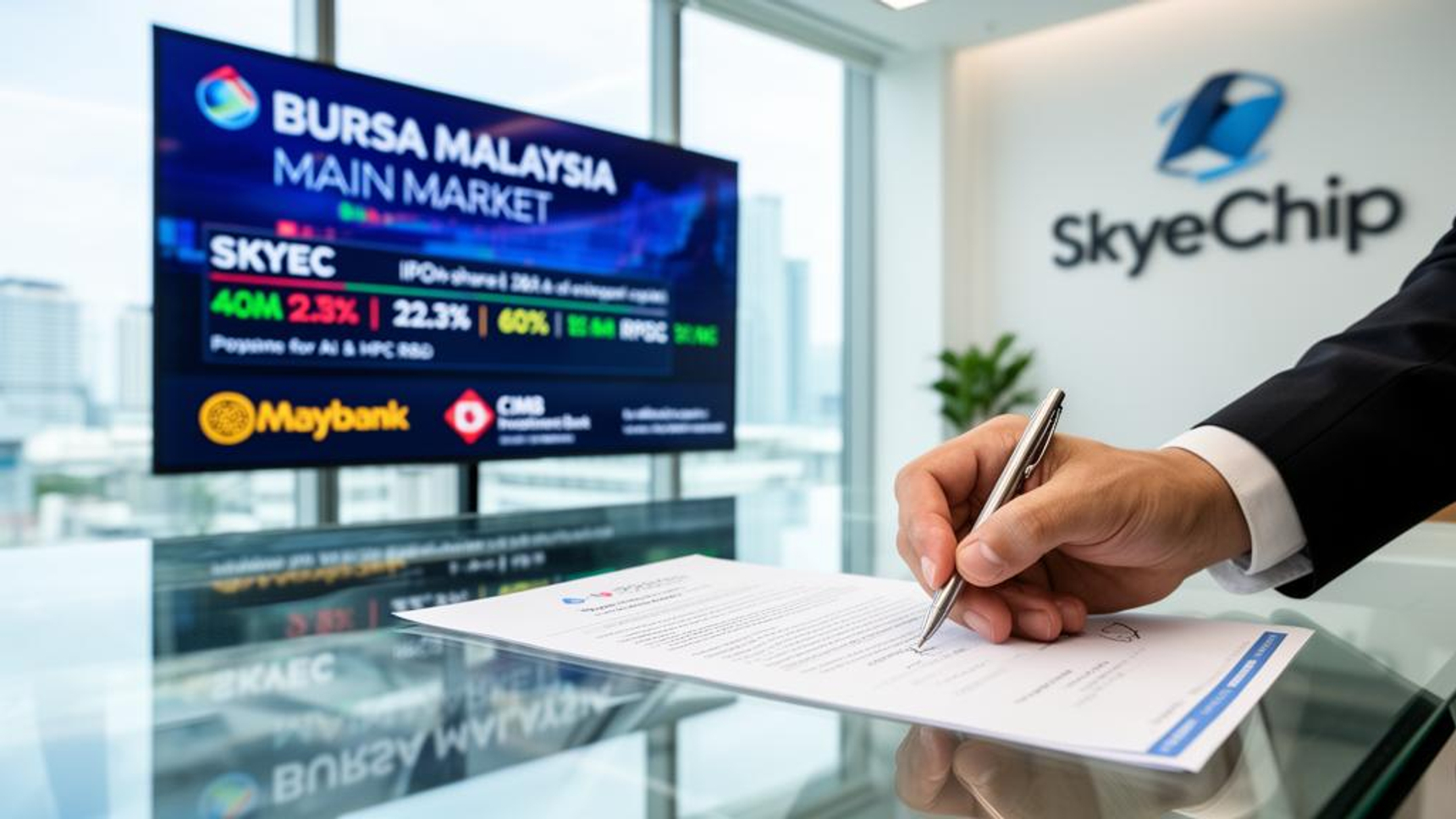 Malaysian AI Chip Designer SkyeChip Sets IPO Course with Maybank, CIMB ...