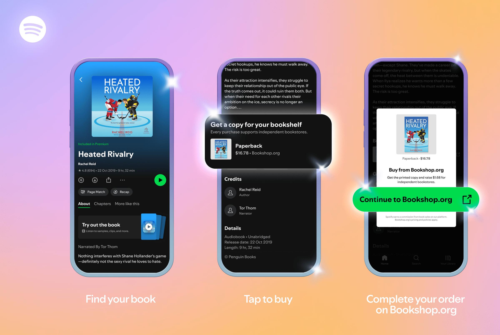 Spotify Launches Page Match to Sync Physical Books with Audiobooks ...