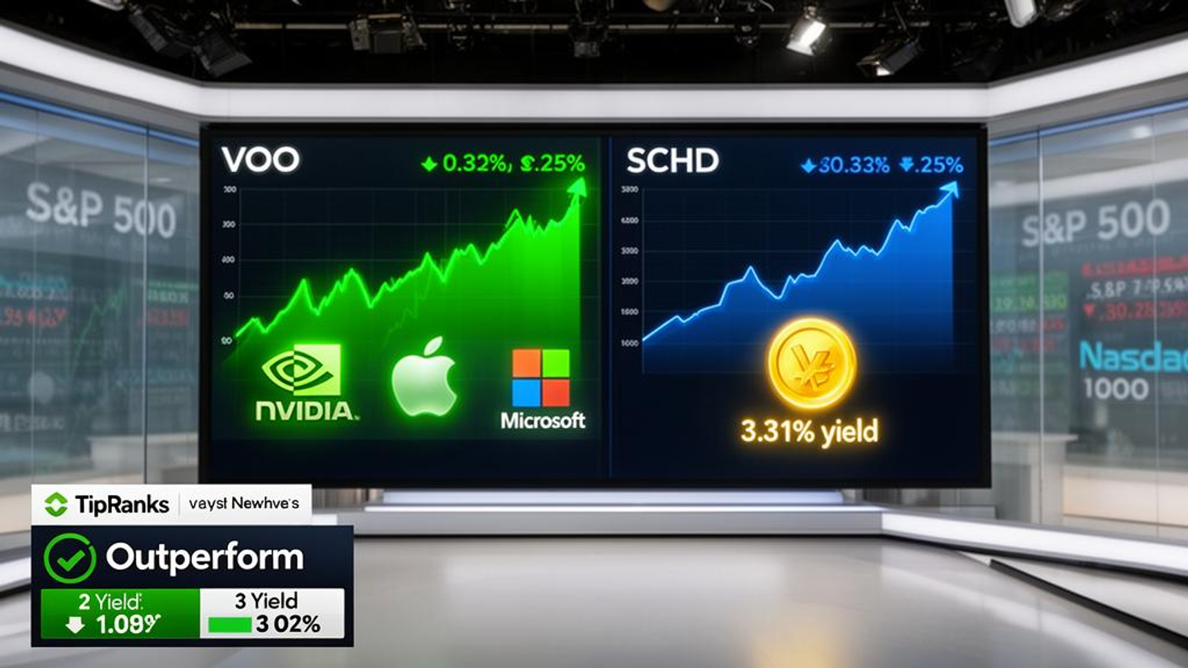 VOO vs. SCHD: Growth and Yield Battle Intensifies as AI Rally Lifts ...