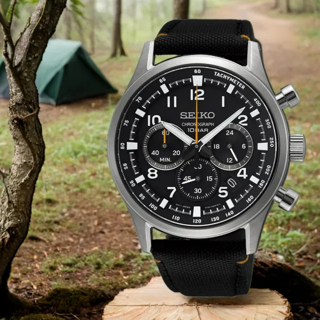 SEIKO 精工 SSB449P1 競速潮流三眼計時手錶 規格價格總覽