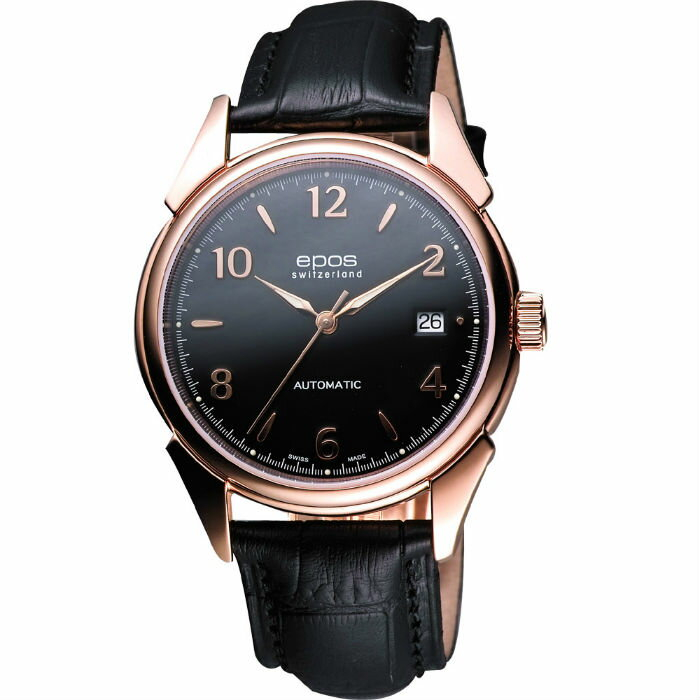 EPOS 3372.132.20.38.25FB 永恆經典系列 自動上鍊機械腕錶 白色面盤 39mm 不鏽鋼表殼 規格價格總覽