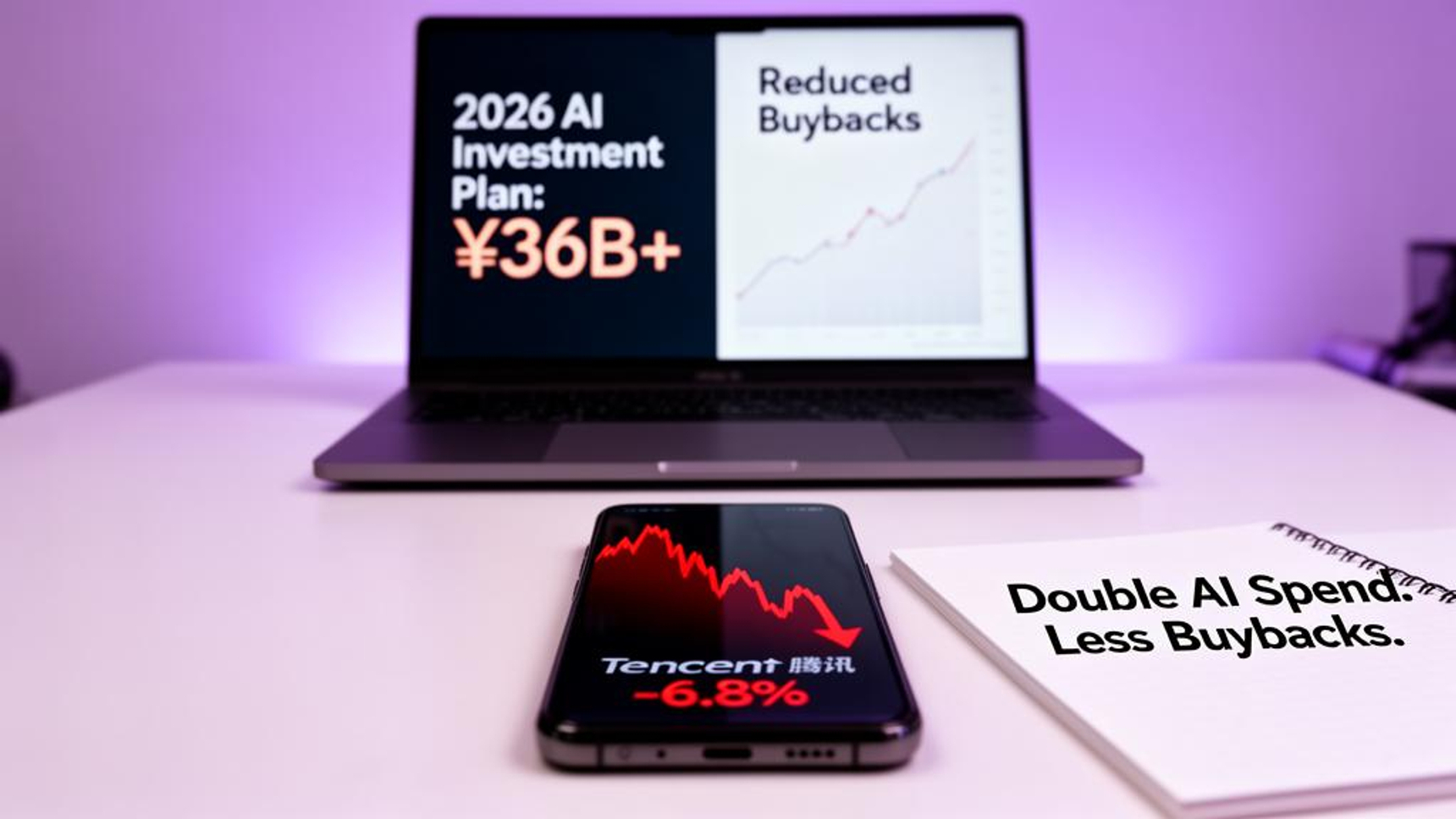 Tencent Shares Plunge Over 6% Post-Earnings as Doubled AI Spend and ...