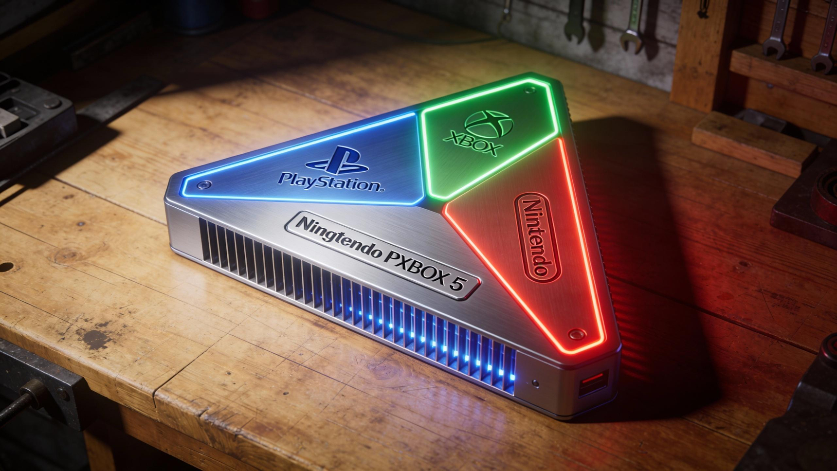 Modder Fuses PS5, Xbox Series X, and Switch 2 into Single "Ningtendo ...