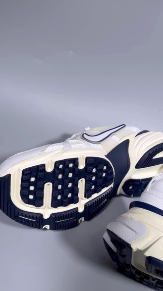 NIKE V2K RUN RUNTEKK 深藍奶油 FD0736-102|BigGoVideo