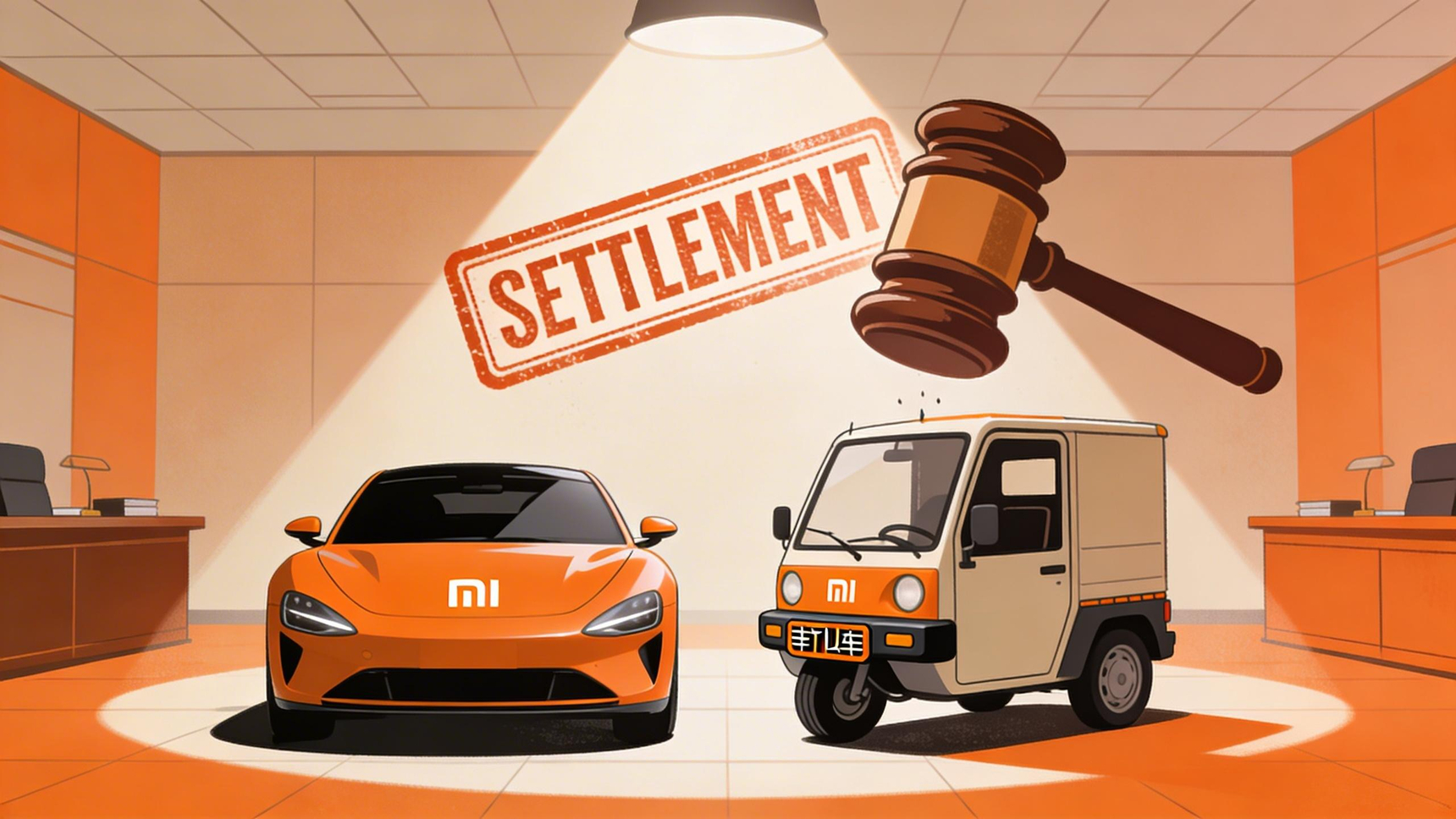 Low-Speed EV Maker Challenges Xiaomi's Car Design Patents, Reaches Last ...