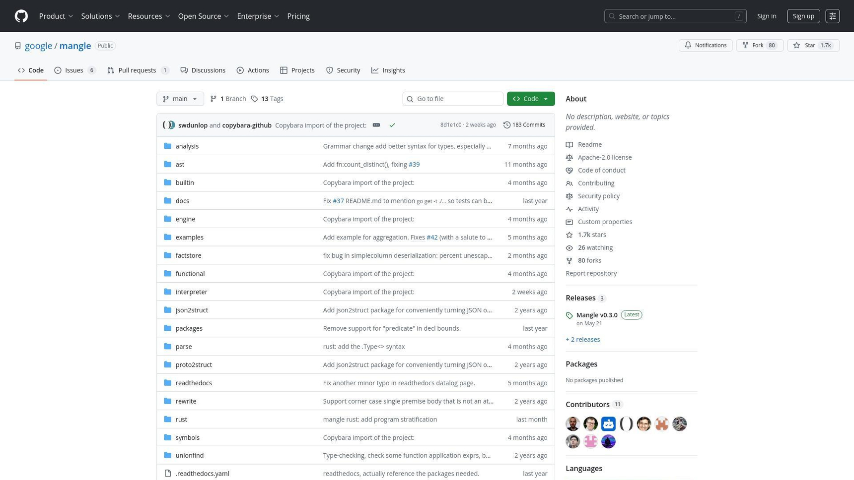 Google Developers Release Mangle: A Datalog Extension for Deductive ...