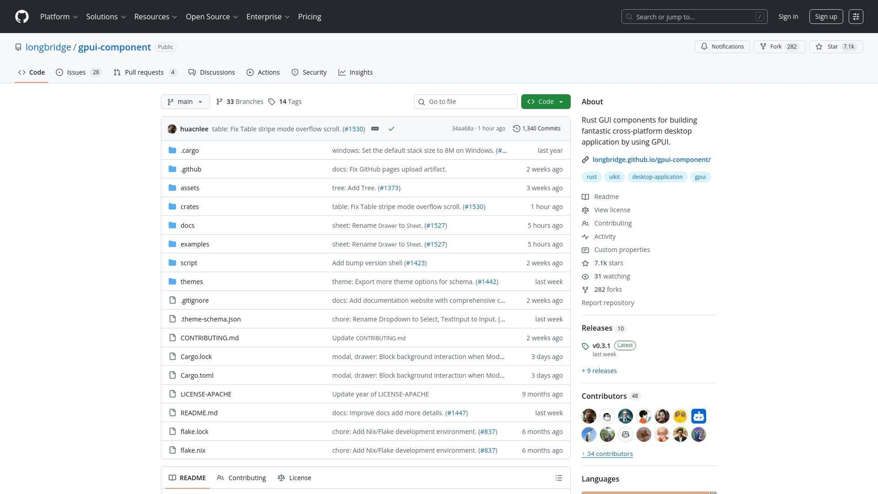 GPUI Component Emerges as Rust's Most Complete UI Toolkit, Sparking ...