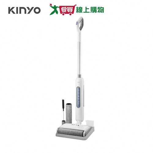 KINYO KVC-6245 乾濕兩用無線拖地機 - 360mL清水平台，200mL污水箱，絨毛滾刷，90分鐘續航 規格價格總覽