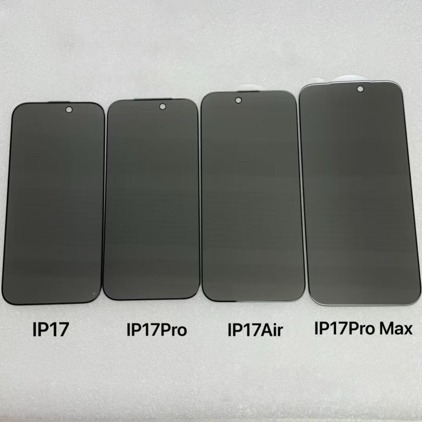 iPhone 17 Air Leaked Screen Protectors Reveal Unusual Left-Side Camera ...
