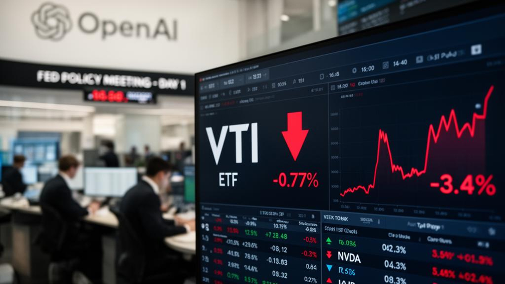 OpenAI Growth Fears Slam Tech Stocks, Dragging VTI and Chipmakers ...