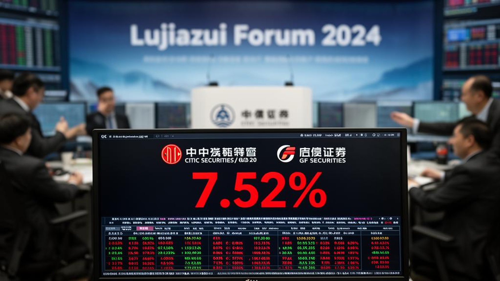 Chinese Brokerage Stocks Surge 7.5% Triggering Circuit Breakers as ...