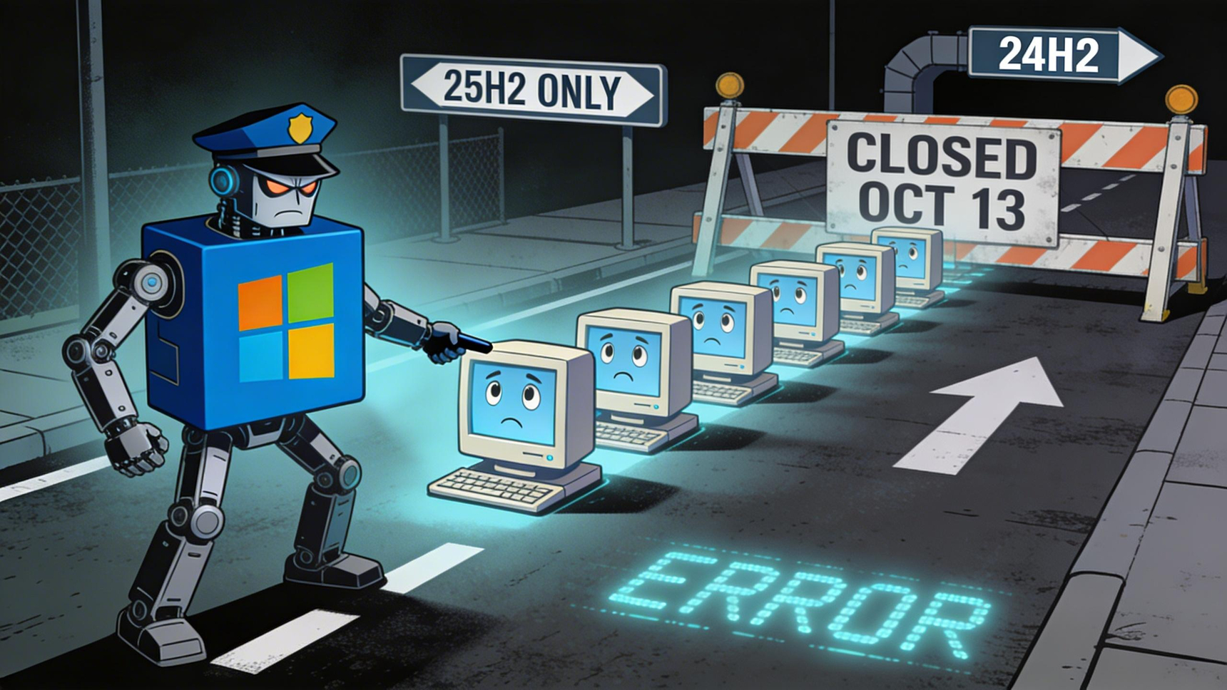 Microsoft Begins Forced Windows 11 25H2 Rollout, Ending 24H2 Support in ...